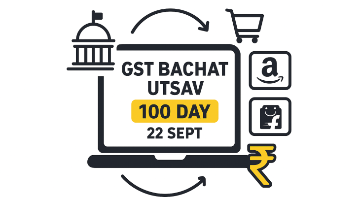 Govt Asks ECommerce Giants To Roll Out 100-Day ‘GST Bachat Utsav’ From ...