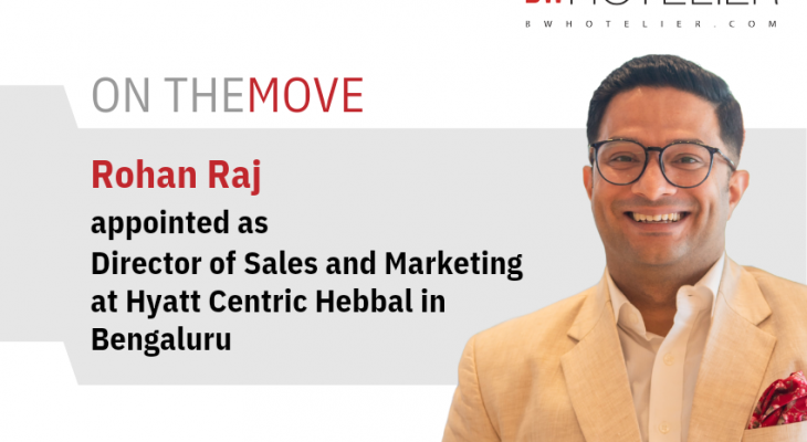 Hyatt Centric Hebbal Bengaluru appoints Rohan Raj as Director of Sales and Marketing - BW Hotelier
