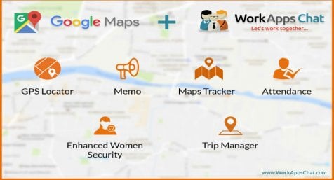 WorkApps Chat Ties in Google Maps - BW Disrupt