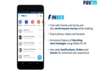 Paytm Launches ‘Inbox’: a Messaging Platform with In-chat Payments - BW ...