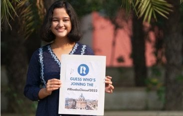 Ritika Mukherji, Amity International School Amongst Five Indian Rhodes ...