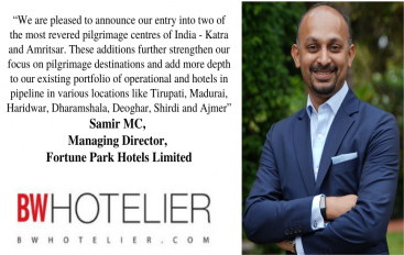 Fortune Hotels goes the pilgrim way - BW Hotelier
