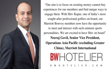 Marriott Bonvoy teams up with ace golfer Shiv Kapur - BW Hotelier
