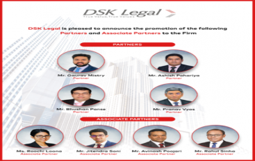 DSK Legal Completes 21 Years And Announces Promotions - BW Legal World