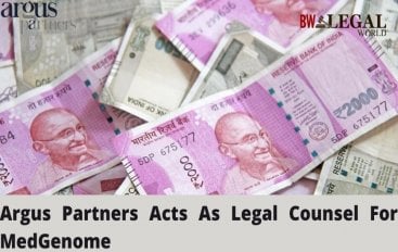 Argus Partners Acts As Legal Counsel For MedGenome - BW Legal World