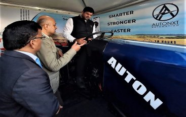 AutoNxt Automation Showcases Self-driving E-tractor At Chandigarh ...