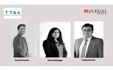 TT&A Elects Dinoo Muthappa, Harshit Chandra And Pratika Shankar As Partners - BW Legal World