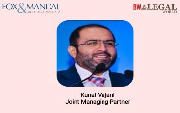 Kunal Vajani Becomes Joint Managing Partner At Fox & Mandal - BW Legal World