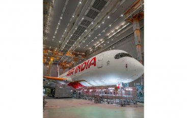 India's First Airbus A350 Makes Maiden Flight From Bengaluru To Mumbai ...