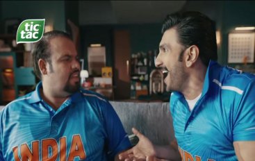 Ranveer Singh Spreads Positivity & Cricket Cheer In Tic Tac's New ...