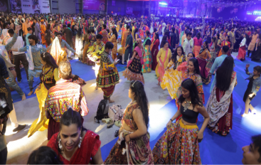 Nesco's Dandiya Festival Sees Over 1,00,000 Participants
