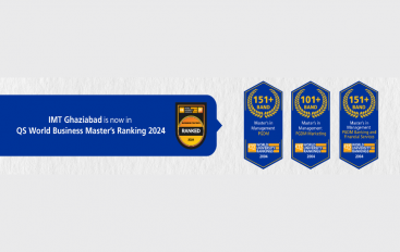 IMT Ghaziabad Is Now In QS World Business Master’s Ranking 2024 IMT ...