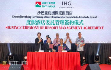 IHG and Zhancheng Tourism unveiled eco-friendly InterContinental Sabah ...