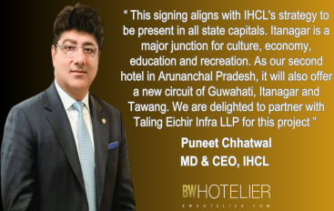 IHCL debuts in Itanagar with the signing of Vivanta Hotel - BW Hotelier