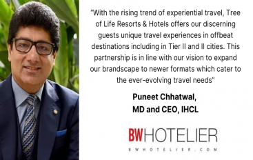 IHCL enters into a strategic alliance with Tree Of Life Resorts ...