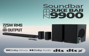 Zebronics Unveils Juke Bar 9900 Featuring 5.2.4 Channels With Dolby ...