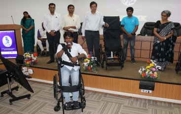 India's Most Customisable Electric Standing Wheelchair By IIT Madras - BW Education