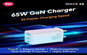 itel Debuts VOLTX 65W Fast Charger, Enters High Wattage Segment - BW ...