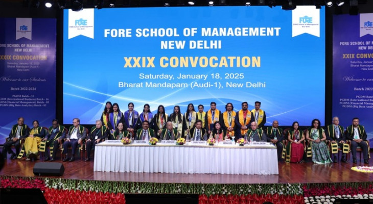 FORE School Of Management Celebrates Its 29th Convocation Ceremony - BW ...
