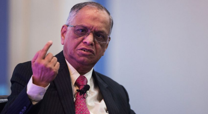 Narayan Murthy Reiterates His Belief Of Working Close To 70 Hours A ...