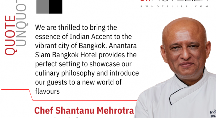 Indian Accent celebrates 15 years with a residency at Anantara Siam ...