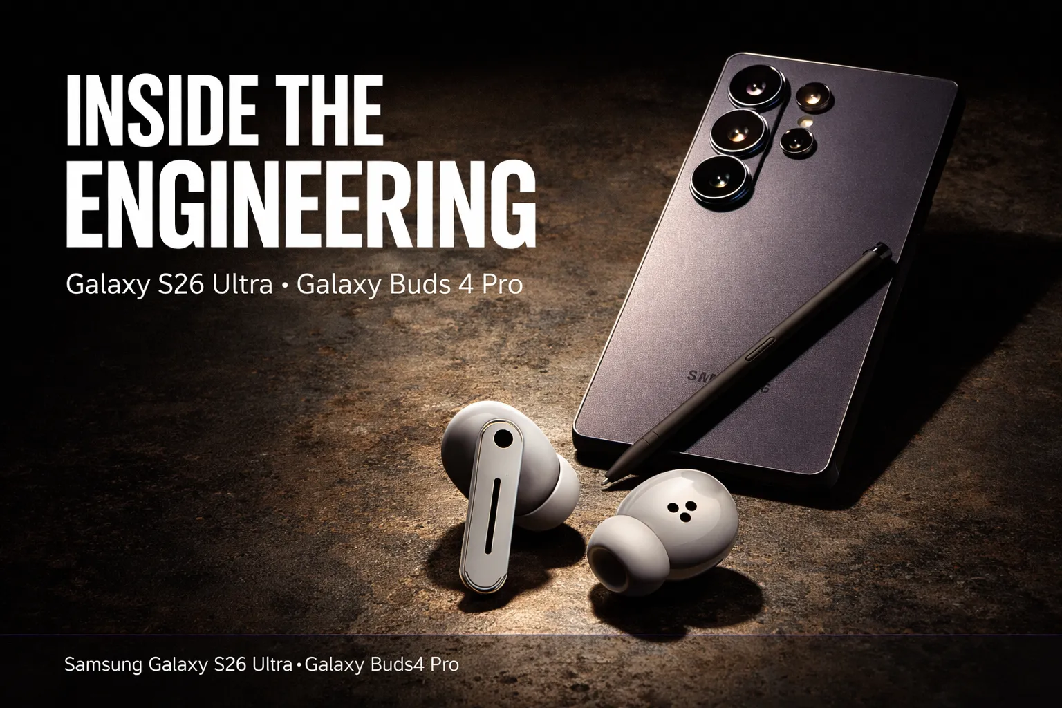 Inside the Engineering Behind Samsung's Galaxy S26 & Buds 4 Pro - BW ...