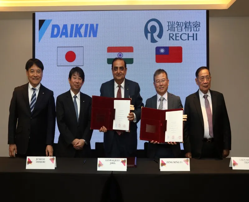 Daikin India-Rechi Precision Form JV To Boost Local Compressor ...