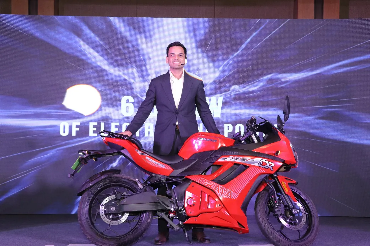 Okaya EV's Ferrato Launches E-motorcycle 'Disruptor' At Rs. 1.6 Lakh