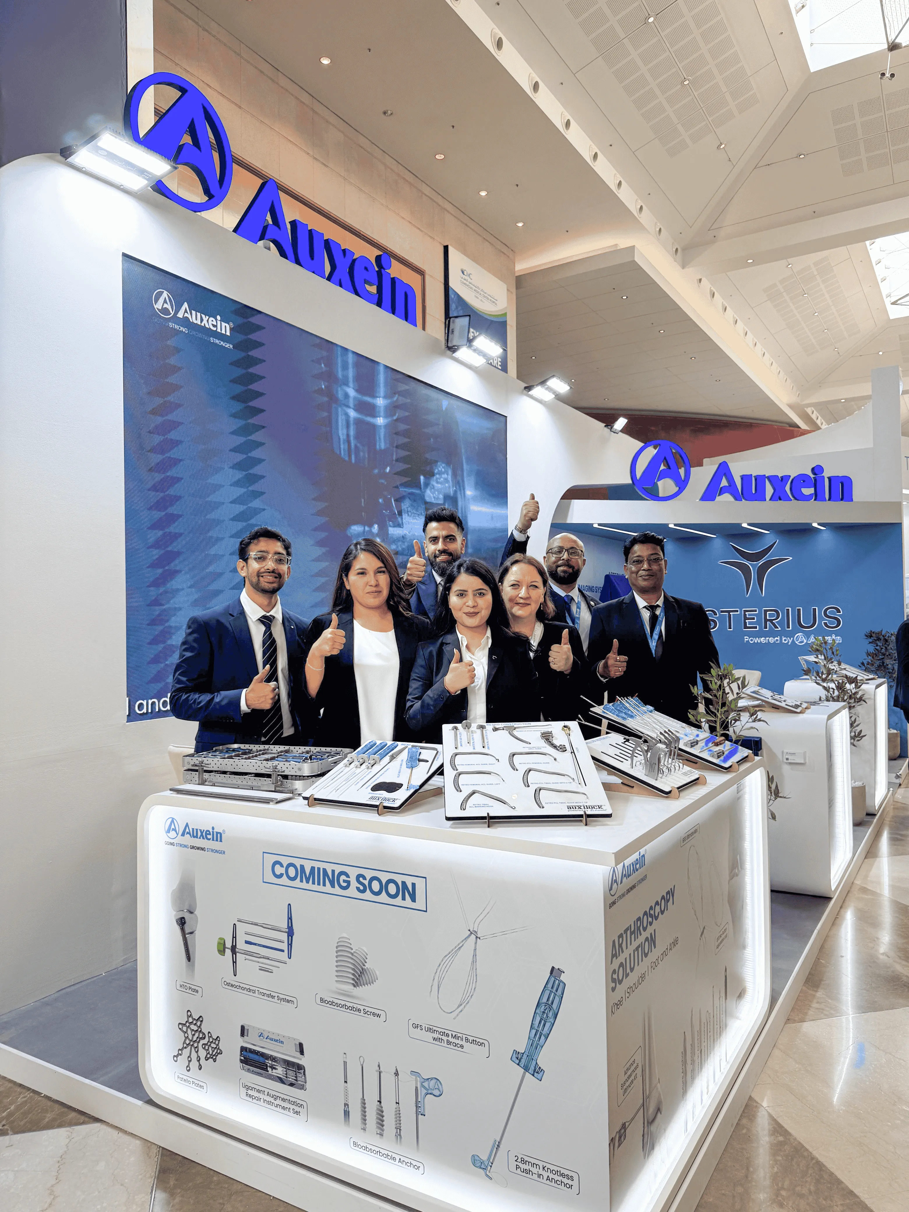 Auxein Medical Launches Innovative Orthopedic Solutions At Arab Health ...