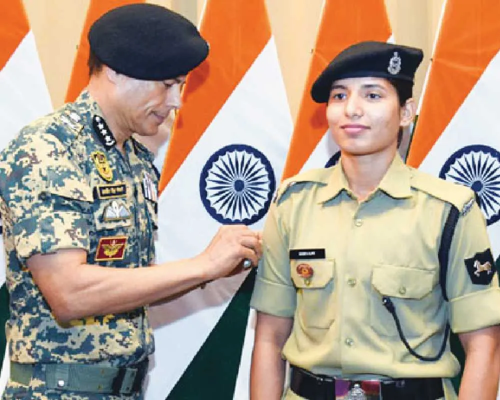 BSF constable Shivani gets out of turn promotion after winning silver ...