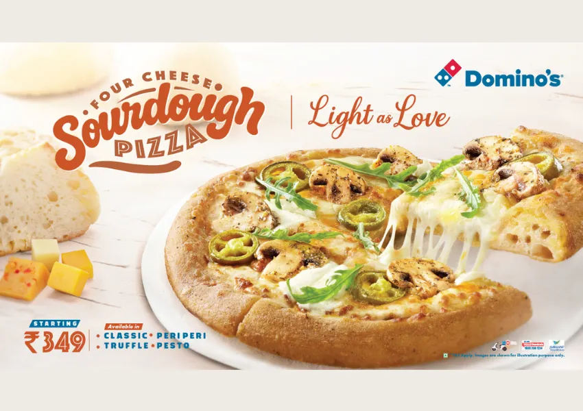 Domino’s India Introduces Sourdough Pizza With Four-cheese Base - BW ...