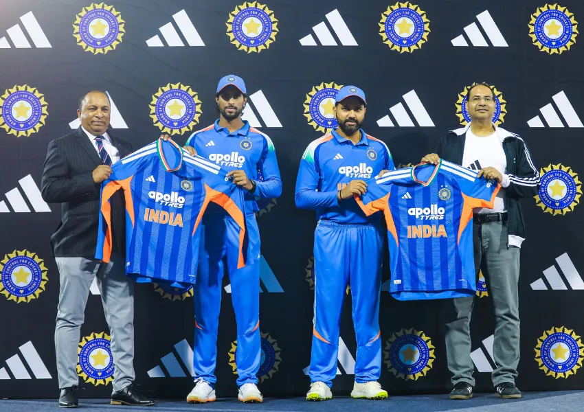 BCCI, Adidas Present New Team India Jersey With On-field Mega Reveal ...