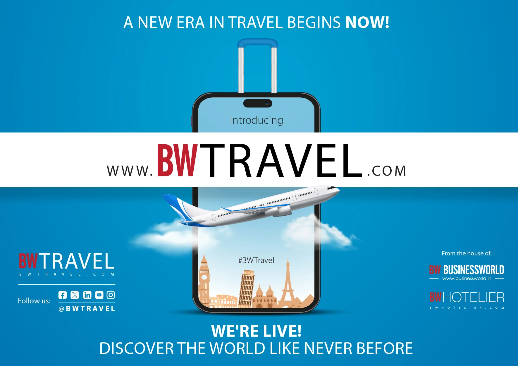 BW Businessworld Launches BW Travel, The All-new B2C Travel & Lifestyle ...