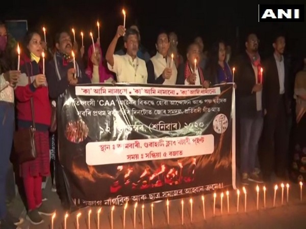 Assam: Year on, Nagarik Samaj takes out candlelight march against CAA ...