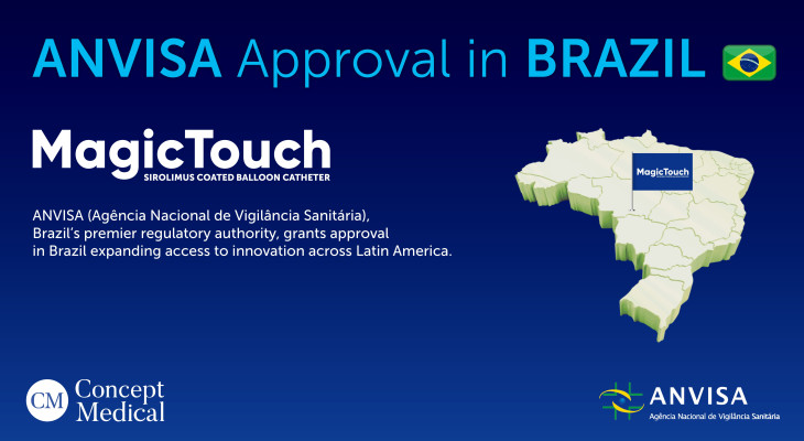 MagicTouch SCB Receives ANVISA Approval For Coronary Artery Disease ...