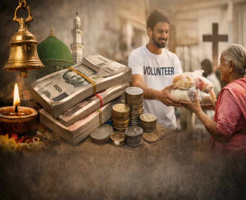 India’s Rs 540 Billion Giving Economy Is Vast, Informal And Religion ...