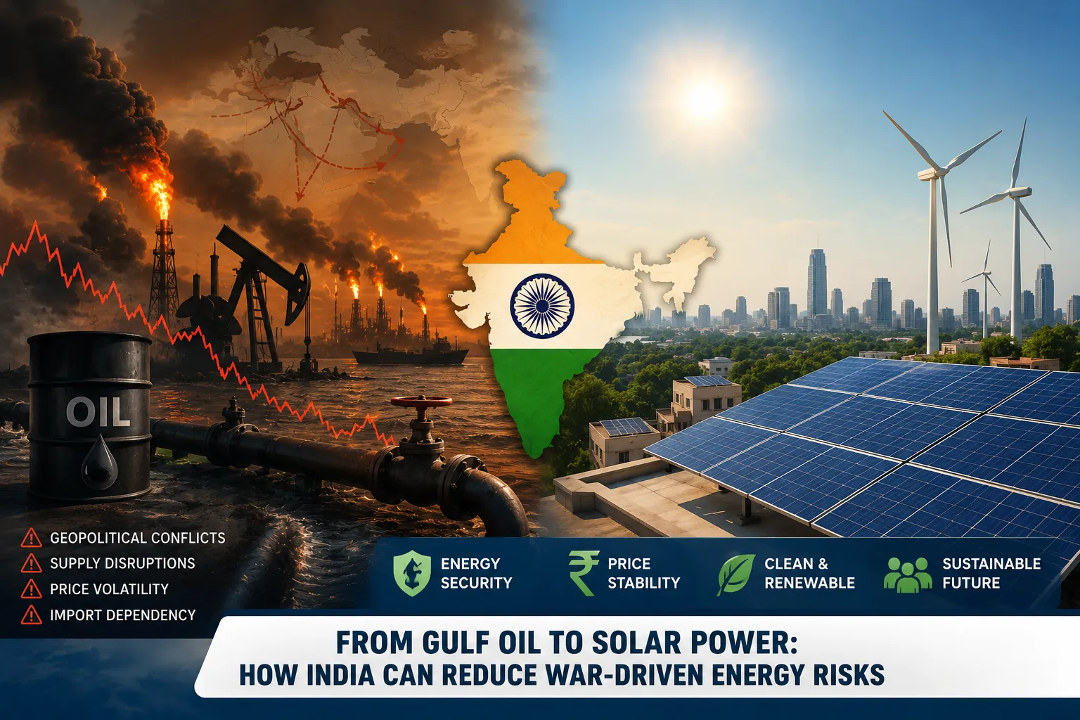 From Gulf Oil to Solar Power: How India Can Reduce War-Driven Energy ...