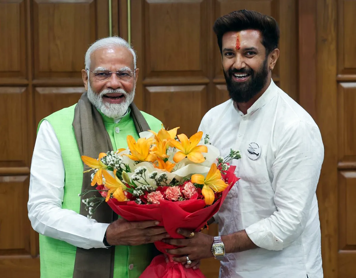 Chirag Paswan Takes Oath As Minister In PM Modi's Cabinet - BW ...