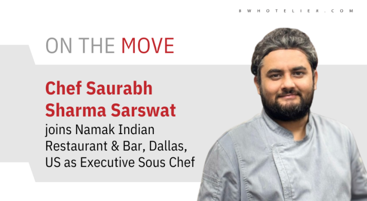 Chef Saurabh Sharma Sarswat joins Namak Indian Restaurant & Bar, Dallas ...