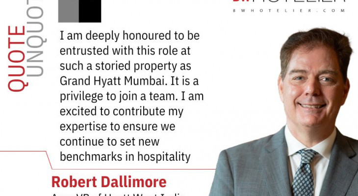 Robert Dallimore appointed as Area Vice President of Hyatt West India ...
