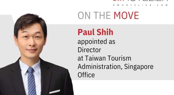 Taiwan Tourism Administration, Singapore Office appoints Paul Shih as ...