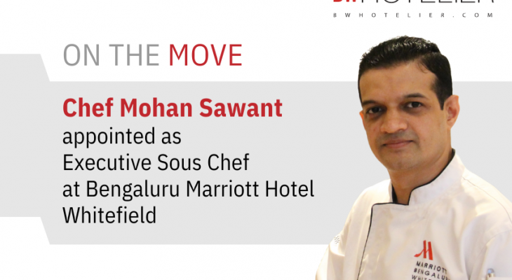 Bengaluru Marriott Hotel Whitefield appoints Chef Mohan Sawant as new ...