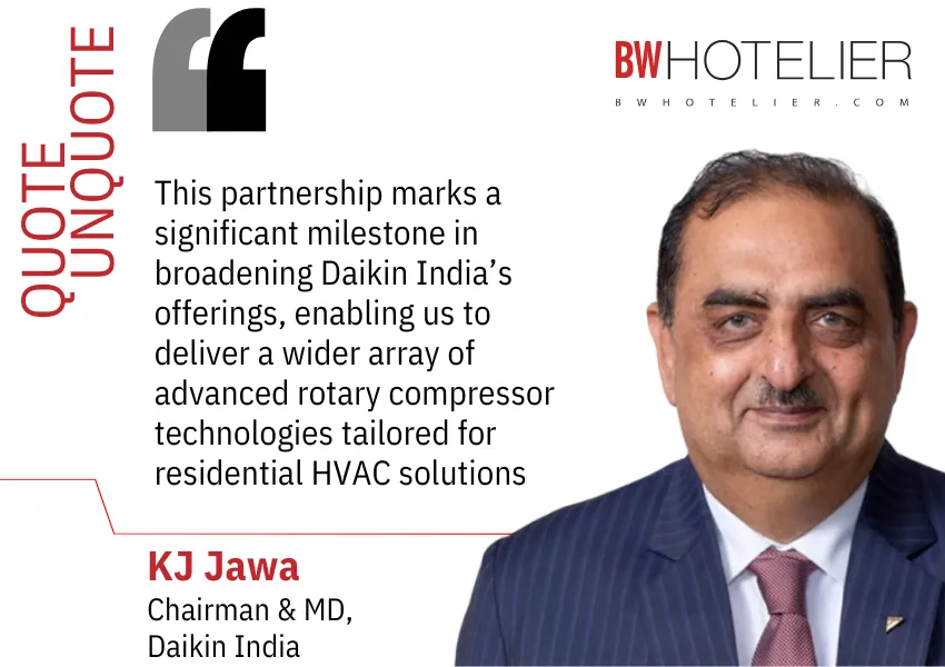Daikin India & Rechi Precision, Taiwan set up JV - BW Hotelier