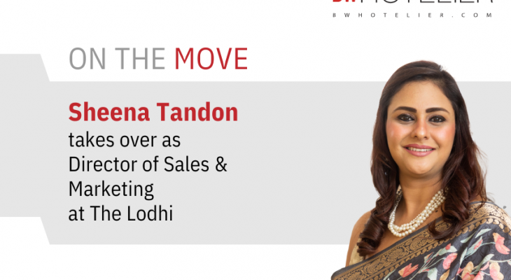 Sheena Tandon takes over as Director of Sales & Marketing at The Lodhi ...