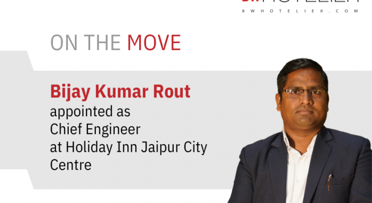 Holiday Inn Jaipur City Centre appoints Bijay Kumar Rout as Chief ...