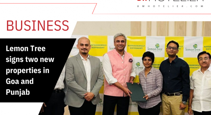 Lemon Tree Hotels signs two new properties in Goa and Punjab - BW Hotelier