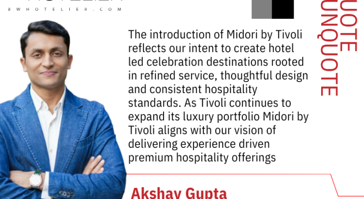 Tivoli Hospitality Group unveils ‘Midori by Tivoli’, expands luxury ...