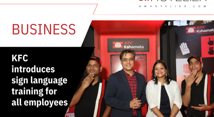 KFC introduces sign language training for all employees - BW Hotelier
