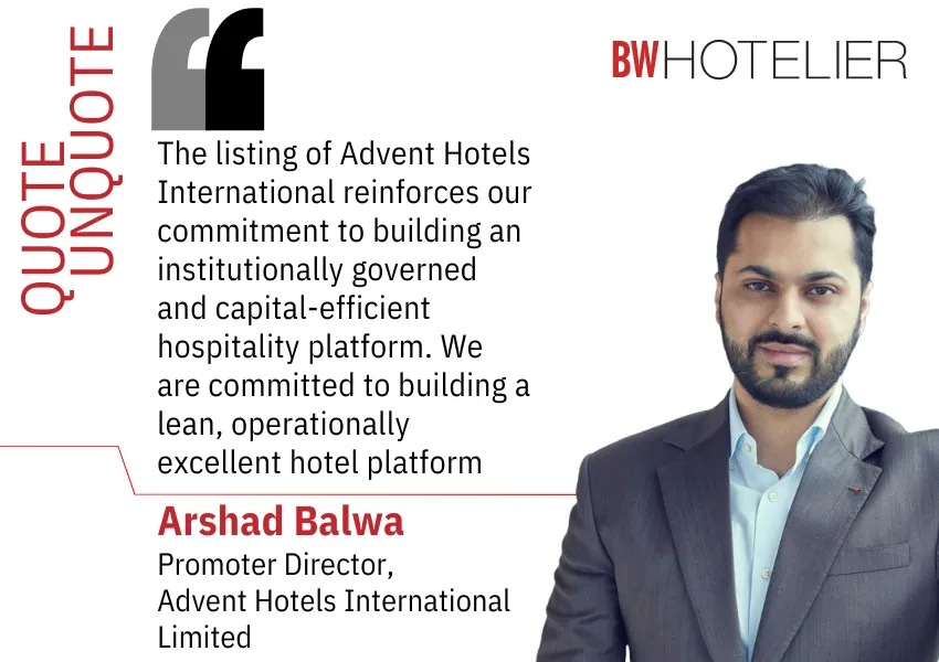 Advent Hotels joins hospitality IPO boom with proposed NSE, BSE listing ...