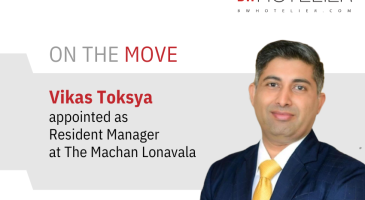 The Machan Lonavala appoints Vikas Toksya as Resident Manager - BW Hotelier